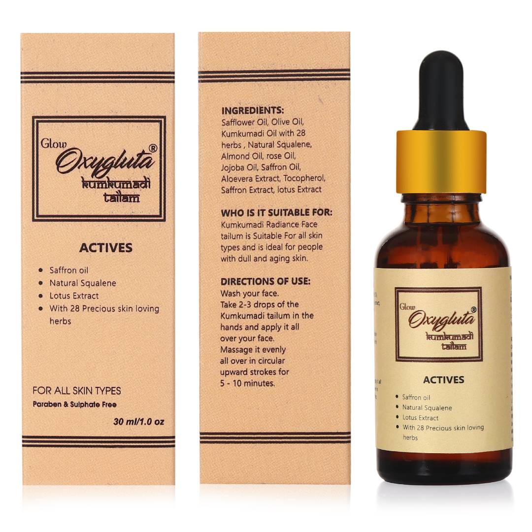Kumkumadi Tailam: The Secret to Glowing Skin | Glow Oxygluta